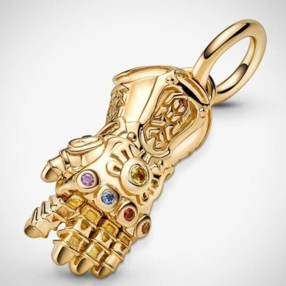 Marvel | Jewelry | Marvel The Avengers Infinity Gauntlet Dangle Charm ...